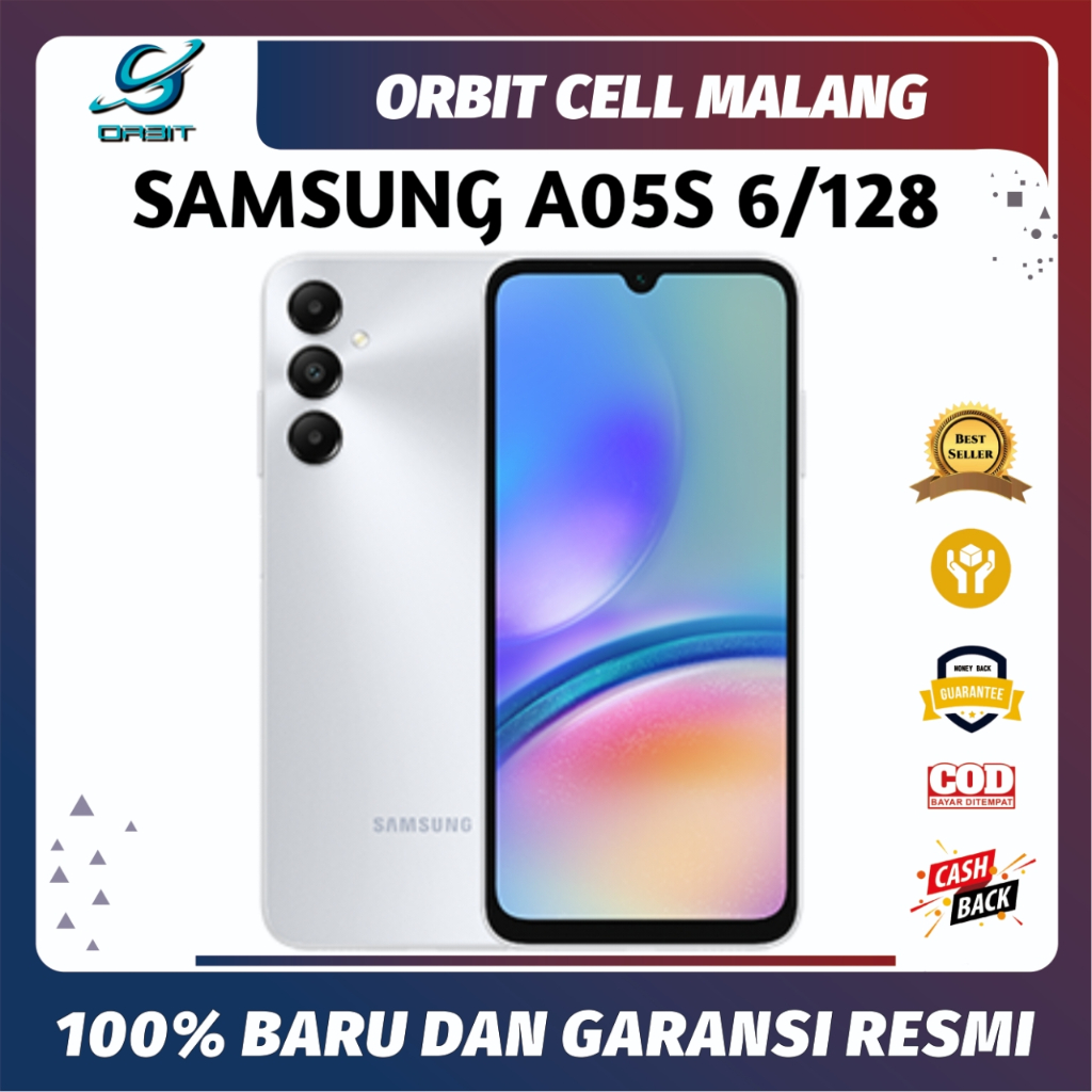 Jual Samsung A05S Ram 6/128 Plus Adaptor Garansi Resmi | Shopee Indonesia