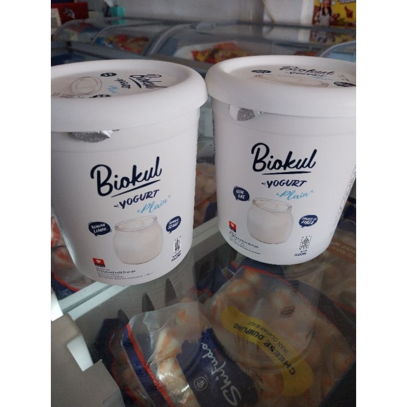 Jual Yogurt Plain Biokul 1L | Shopee Indonesia
