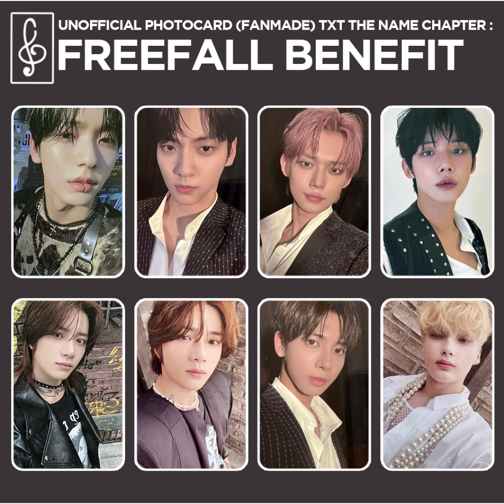 Jual [REPLIKA TXT] FREEFALL BENEFIT PHOTOCARD UNOFFICIAL | Shopee Indonesia