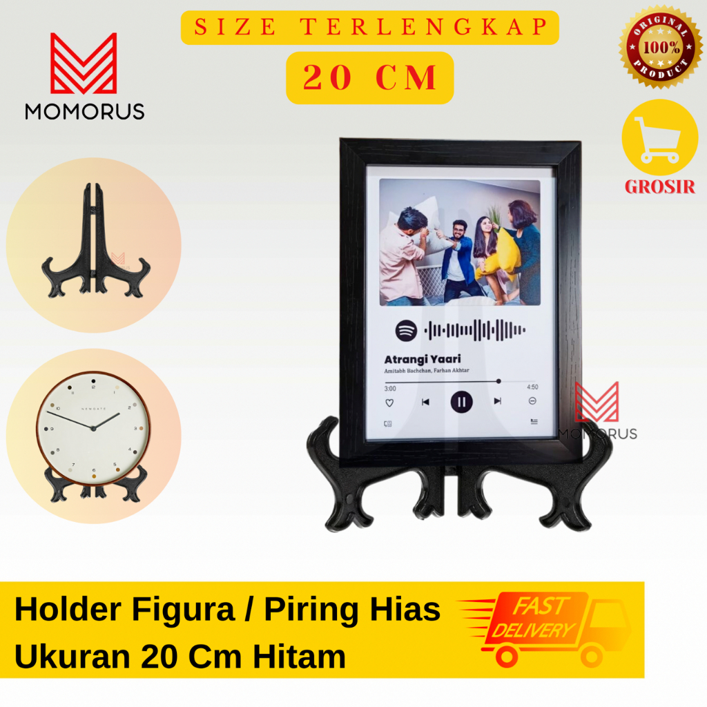 Jual Kaki Frame Segitiga Plastik Photo Ukuran 20 Cm Standing Pajangan ...