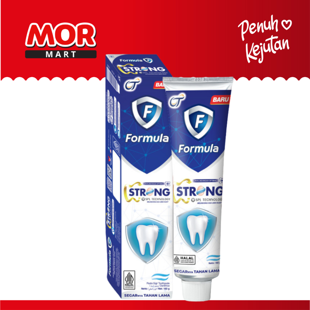 Jual FORMULA Pasta Gigi Strong Protector Tooth Paste 160 gr | Shopee ...