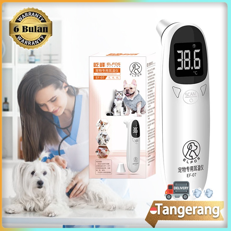 Jual Termometer Khusus Hewan Infrared Non Contact Digital Thermometer ...