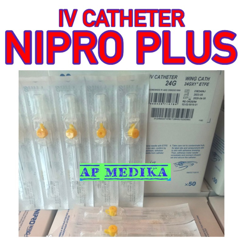 Jual IV NIPRO PLUS PER PCS* | Shopee Indonesia