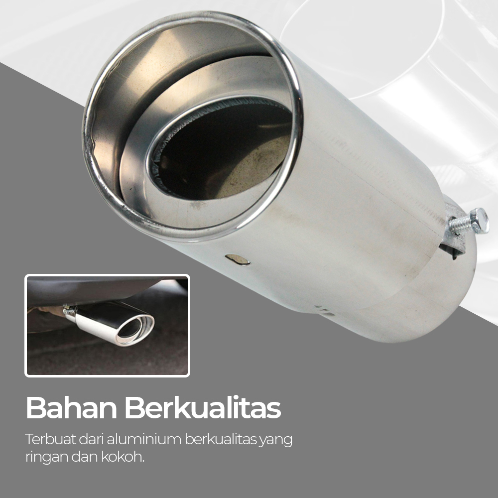 Jual Muffler Ujung Pipa Knalpot Mobil Racing | Shopee Indonesia