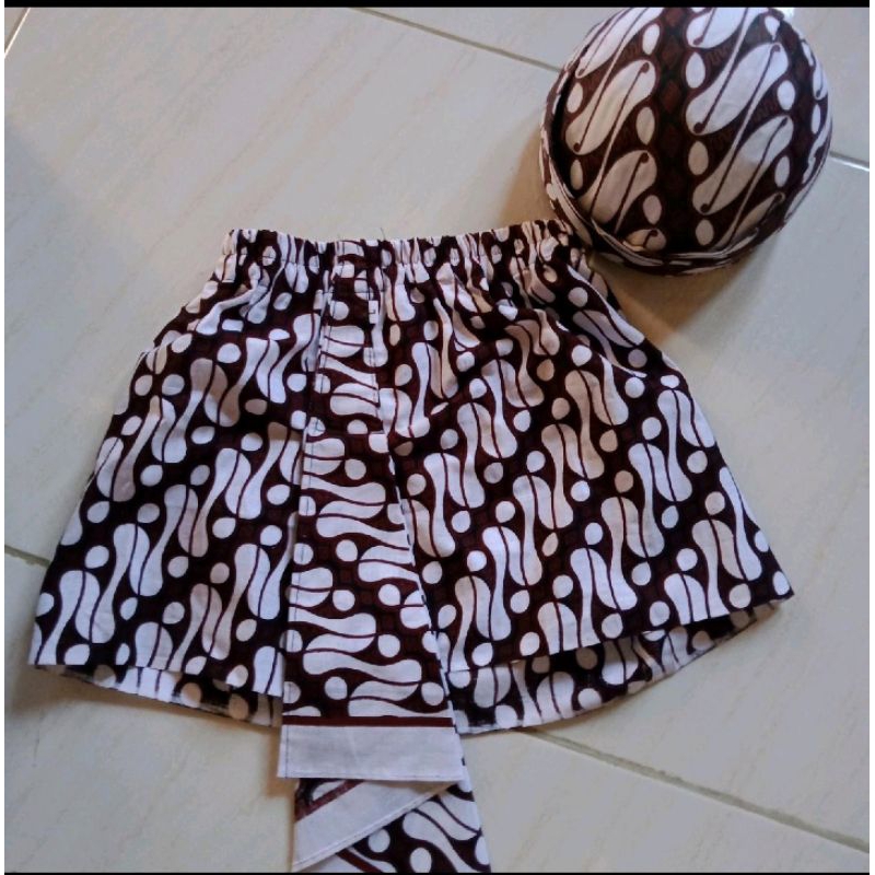 Jual SEMBONG ANAK/JARIK TAPIH ANAK+Blangkon | Shopee Indonesia