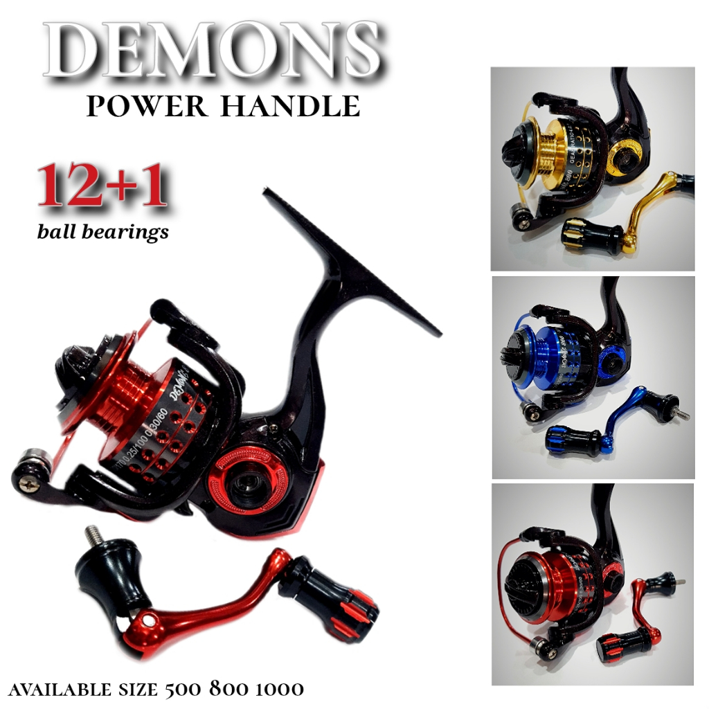 Jual reel power handle murah mirage DEMONS 500 800 1000 | Shopee Indonesia