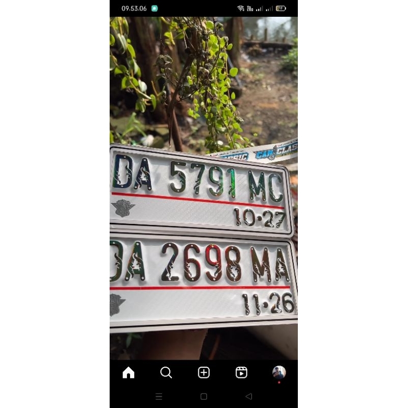 Jual Custom plat sesuai request | Shopee Indonesia