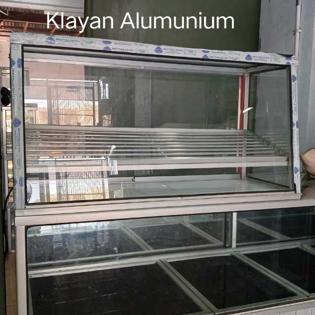 Jual Etalase Chicken/Etalase Ayam/Etalase Kaca (100x35x50) | Shopee ...