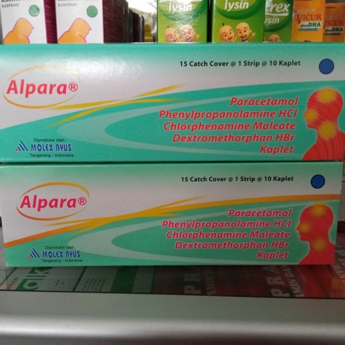 Jual ALPARA kaplet box is 15 strip | Shopee Indonesia