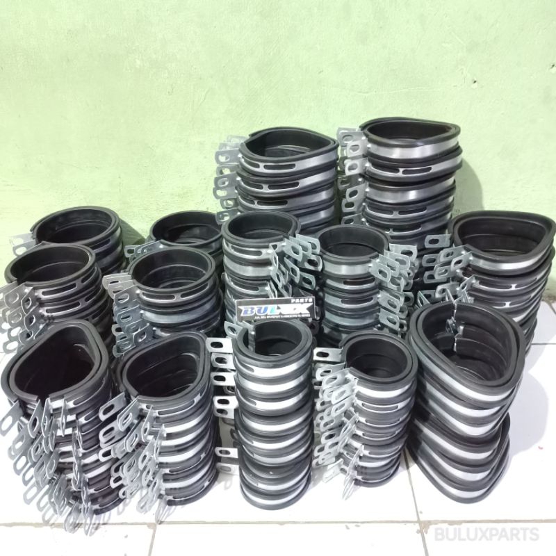 Jual KLEM-KLEMAN UKURAN JENIS INCH KNALPOT RACING OVAL BULAT | Shopee ...