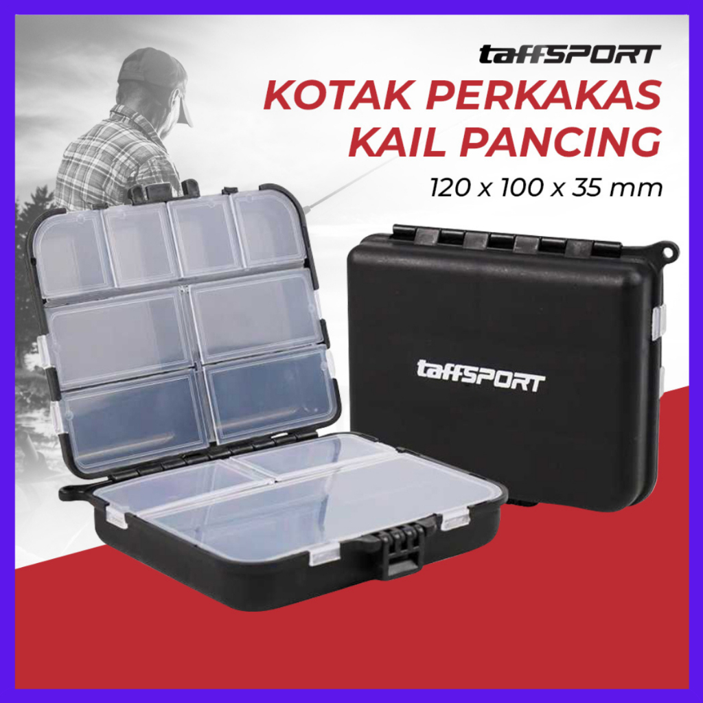 Jual Box Kotak Perkakas Kail Pancing Waterproof Case / Box Tempat Penyimpanan Peralatan ...