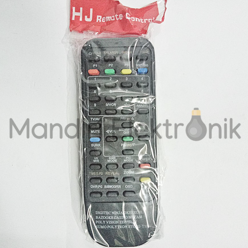 Jual PAKET LENGKAP>>> Remot TV Tabung Polytron Minimax - Digitec ...