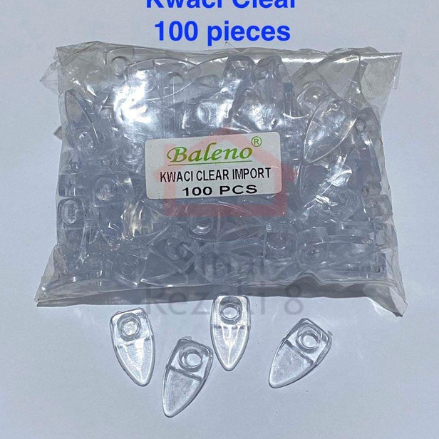 Jual Terkini 100 pieces Kwaci Clear / Kuaci Penahan Kaca Jepit Pigura ...