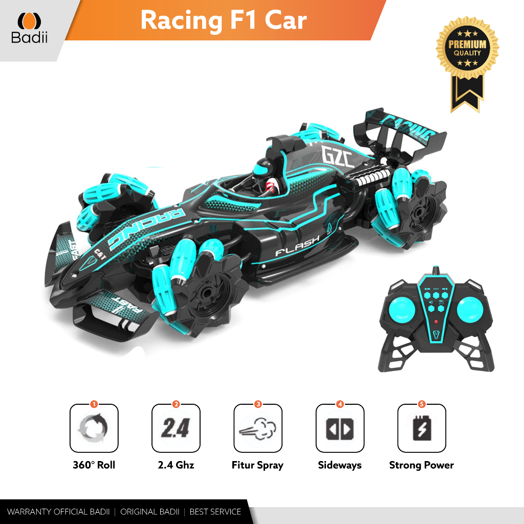Jual Mainan Mobil Remote Control RC Car Racing BADII Free Baterai ...