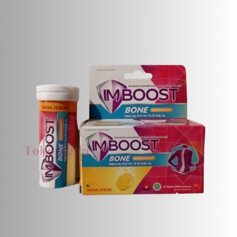 Jual Imboost Bone 8 Tablet Effervescent Rasa Jeruk (Tulang dan Gigi ...