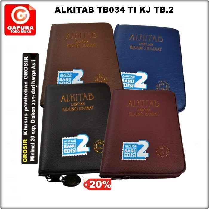 Jual ALKITAB TB 034 KJ RESLETING KECIL TB.2 | Shopee Indonesia