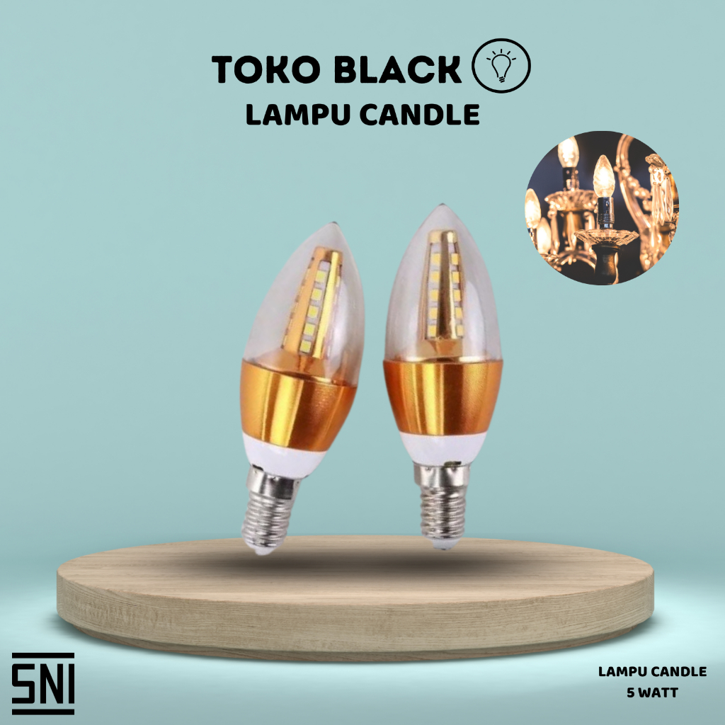 Jual LAMPU LED CANDLE / LILIN GANTUNG HIAS / LAMPU Dekorasi | Shopee Indonesia