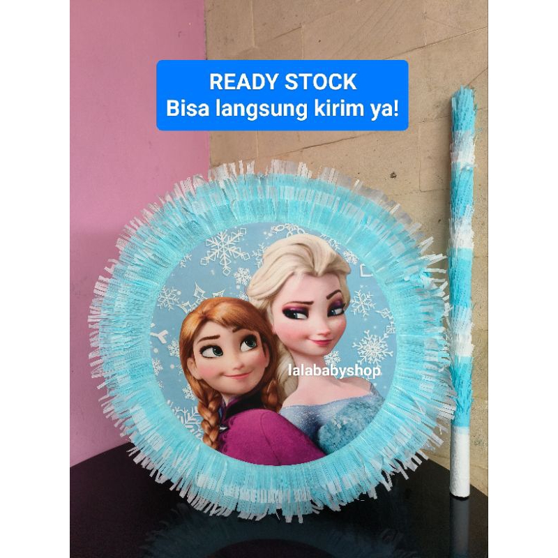 Jual pinata pukul frozen elsa 40cm / pinata ultah custom | Shopee Indonesia