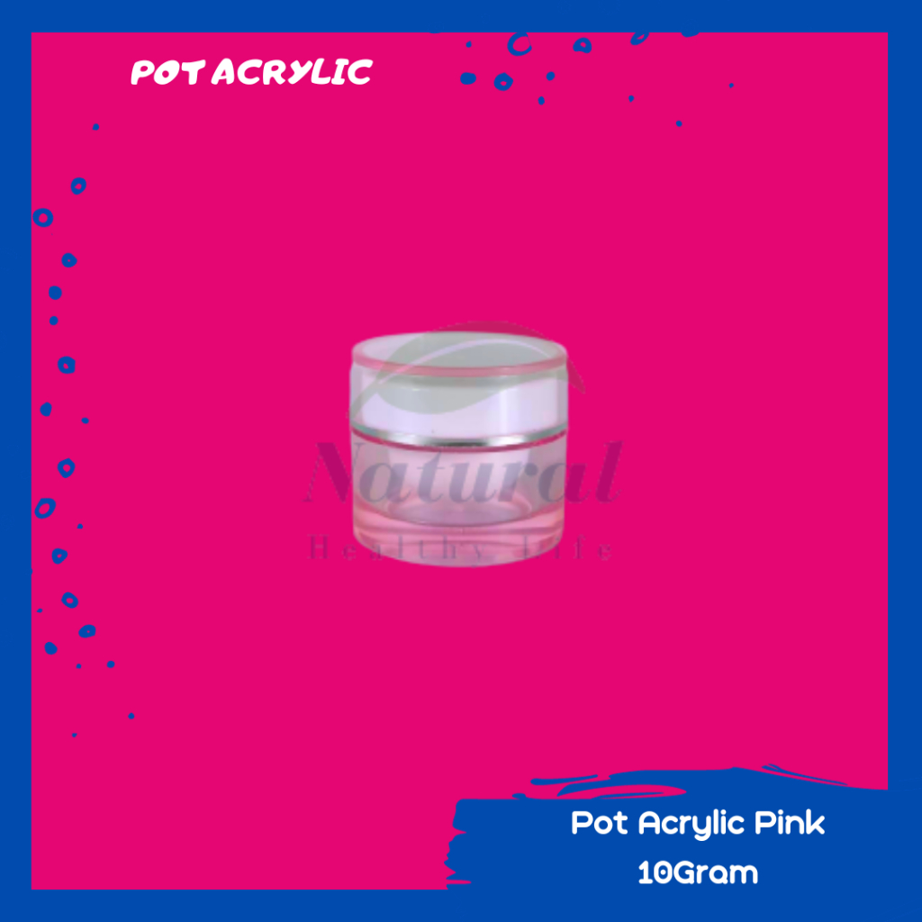 Jual Pot Acrylic 10gram Pink/Clear | Shopee Indonesia