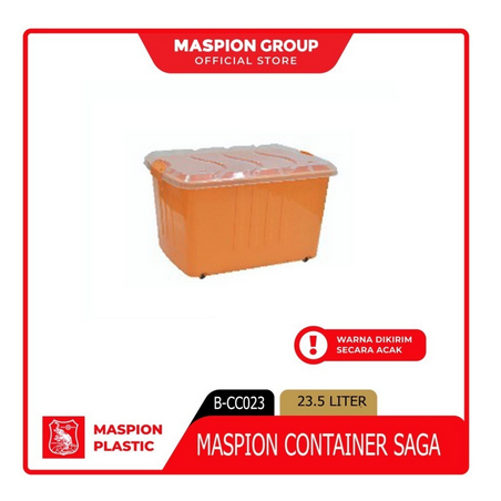 Jual BOX CONTAINER/SAGA CONTAINER 23.5LT B-CC023 MASPION 8990011157782 ...