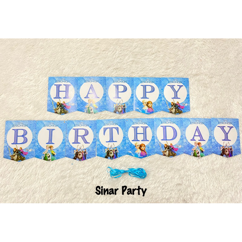 Jual Banner HBD Karakter Frozen | Shopee Indonesia