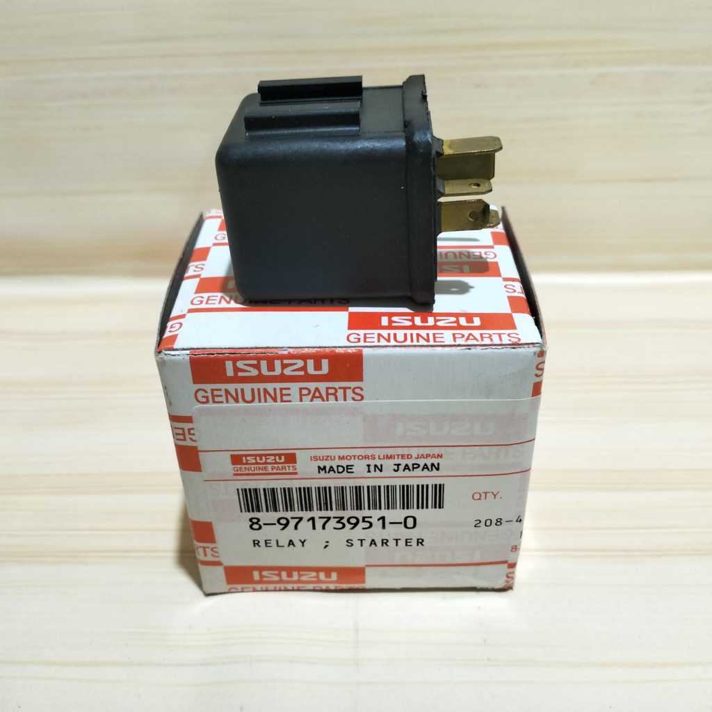 Jual RELAY STARTER STATER GLOW PLUG 12V KAKI 5 ISUZU ELF NHR NKR NLR 55 ...
