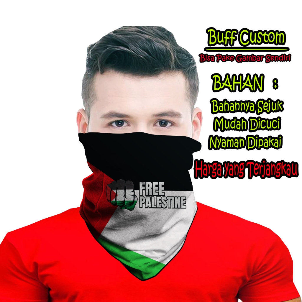 Jual Buff Masker FREE PALESTINE | Shopee Indonesia