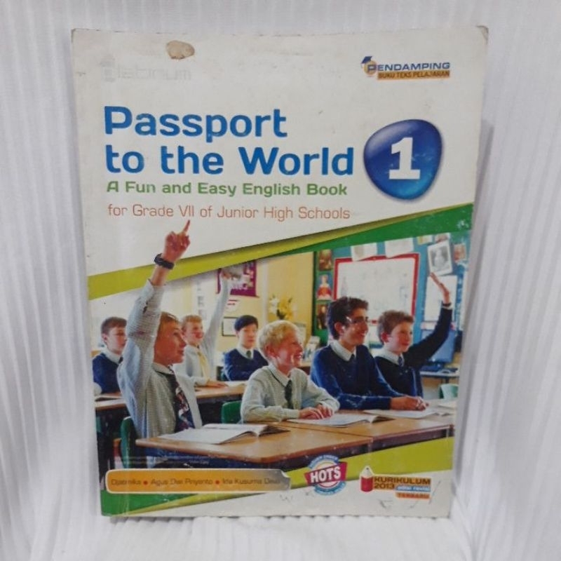 Jual PASSPORT TO THE WORLD GRADE 7 (1) SMP PLATINUM HOTS | Shopee Indonesia