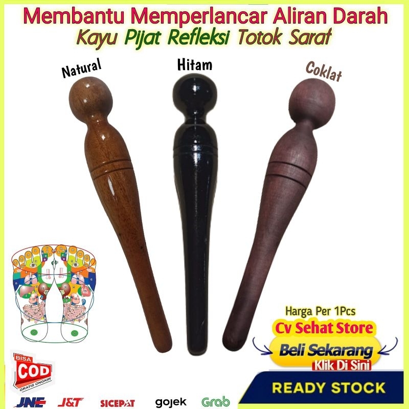 Jual Alat Pijat Totok Refleksi Telapak Kaki Terapi Tangan Pijet Manual ...