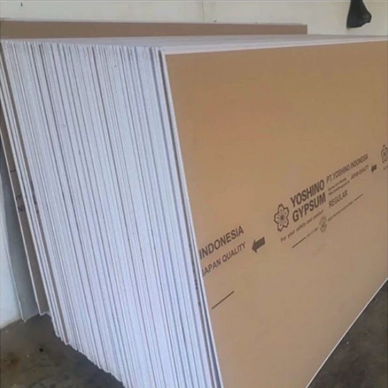 Jual Papan Gypsum Gipsum Yoshino Yosino 9mm Partisi Plafon | Shopee ...
