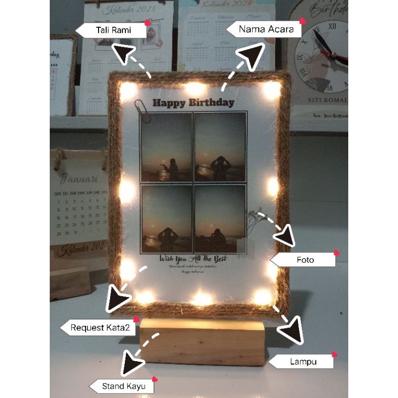 Jual GIFT 1 HARI JADI Hadiah Ulang tahun Hadiah Wisuda Rekomendasi Kado ...