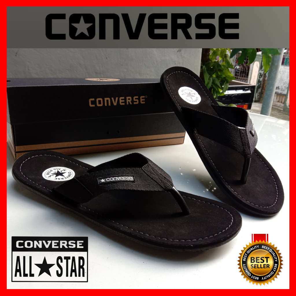 Jual SANDAL JEPIT PRIA KASUAL CONVERSE / SENDAL FLAT COWOK TRENDY ...