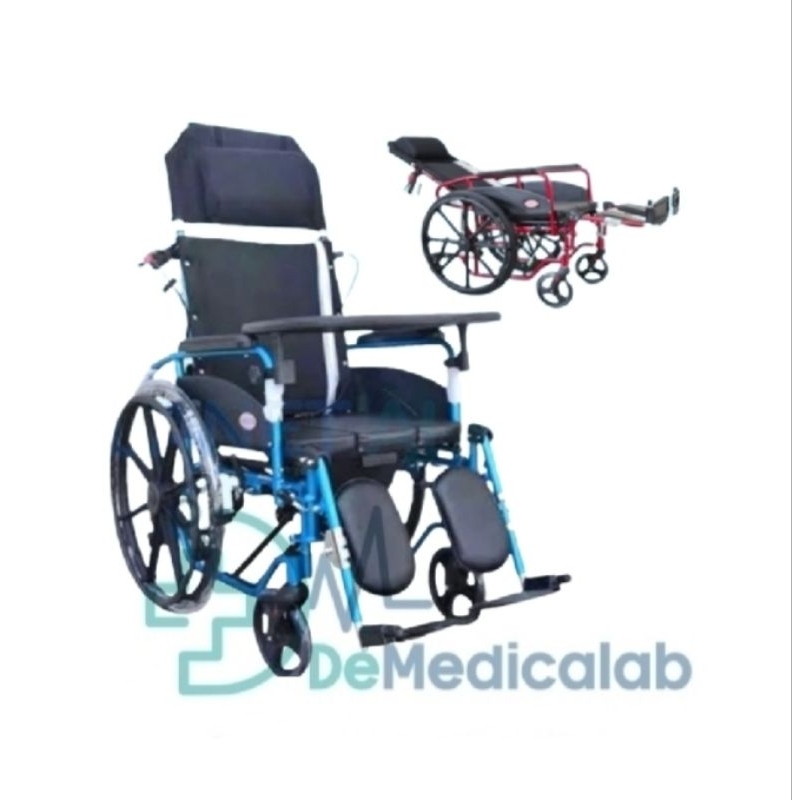 Jual Kursi Roda 5 In 1 Avico Zeus Aluminium (Rebahan Selonjor BAB Meja ...