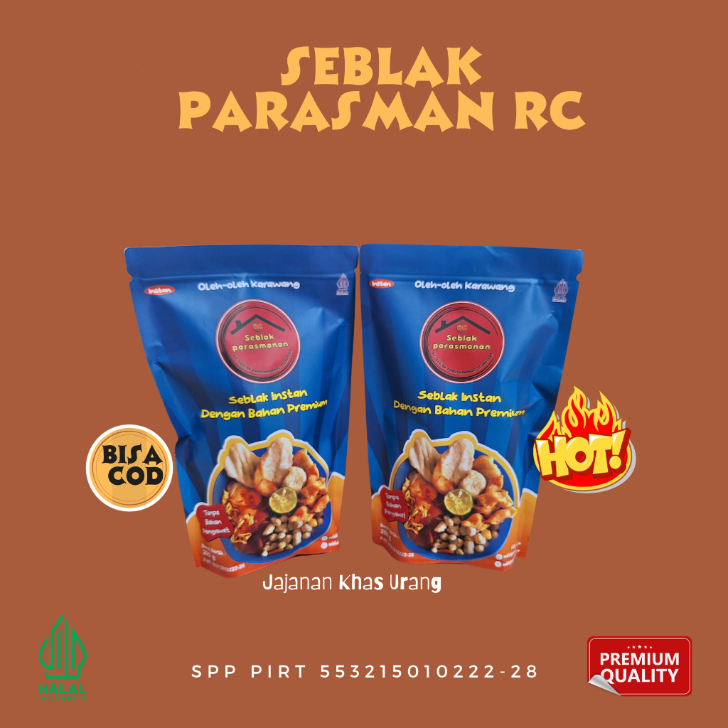 Jual Seblak Parasmanan RC Karawang /seblak instan / oleh-oleh karawang | Shopee Indonesia