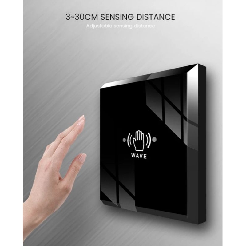Jual Exit Sentuh Tangan Wave M505 / Touchless Hand Wave Motion for ...
