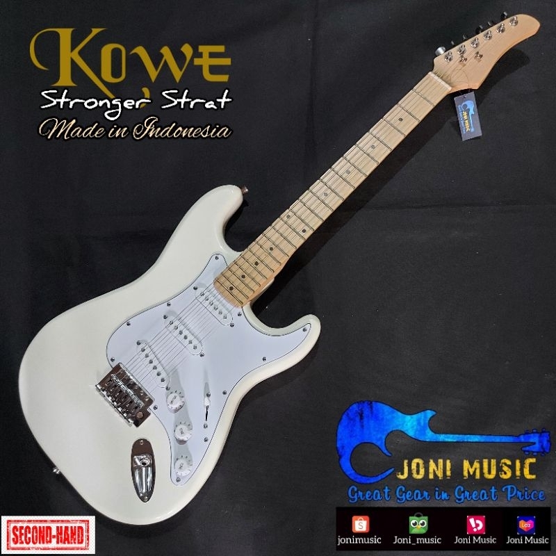 Jual Gitar Kowe Stronger Stratocaster SSS Original | Shopee Indonesia