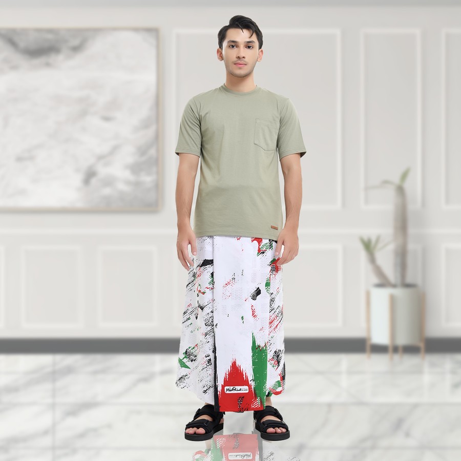Jual Sarung Rabbani Palestine - PLS Putih Bendera Palestine | Shopee ...