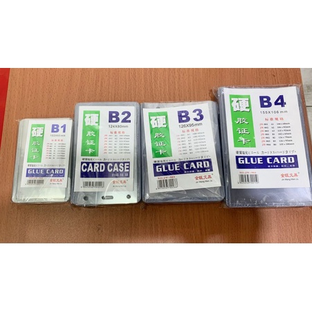 Jual Plastik ID Card / Card Case B1 B2 B3 B4 / Plastik Panitia isi 20 pcs | Shopee Indonesia