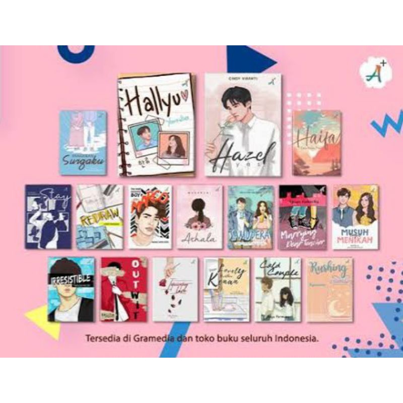 Jual Novel Original Aksara plus hazel hallyu irresistable hazel stay ...