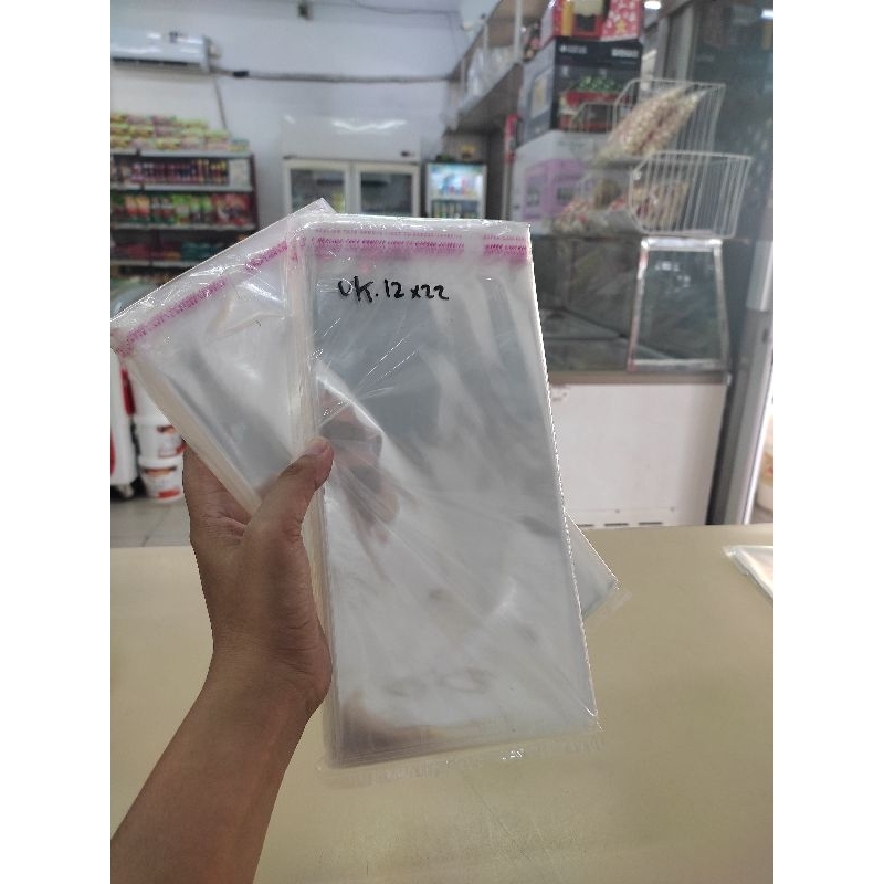 Jual PLASTIK OPP 12×22 isi 100 lembar | Shopee Indonesia