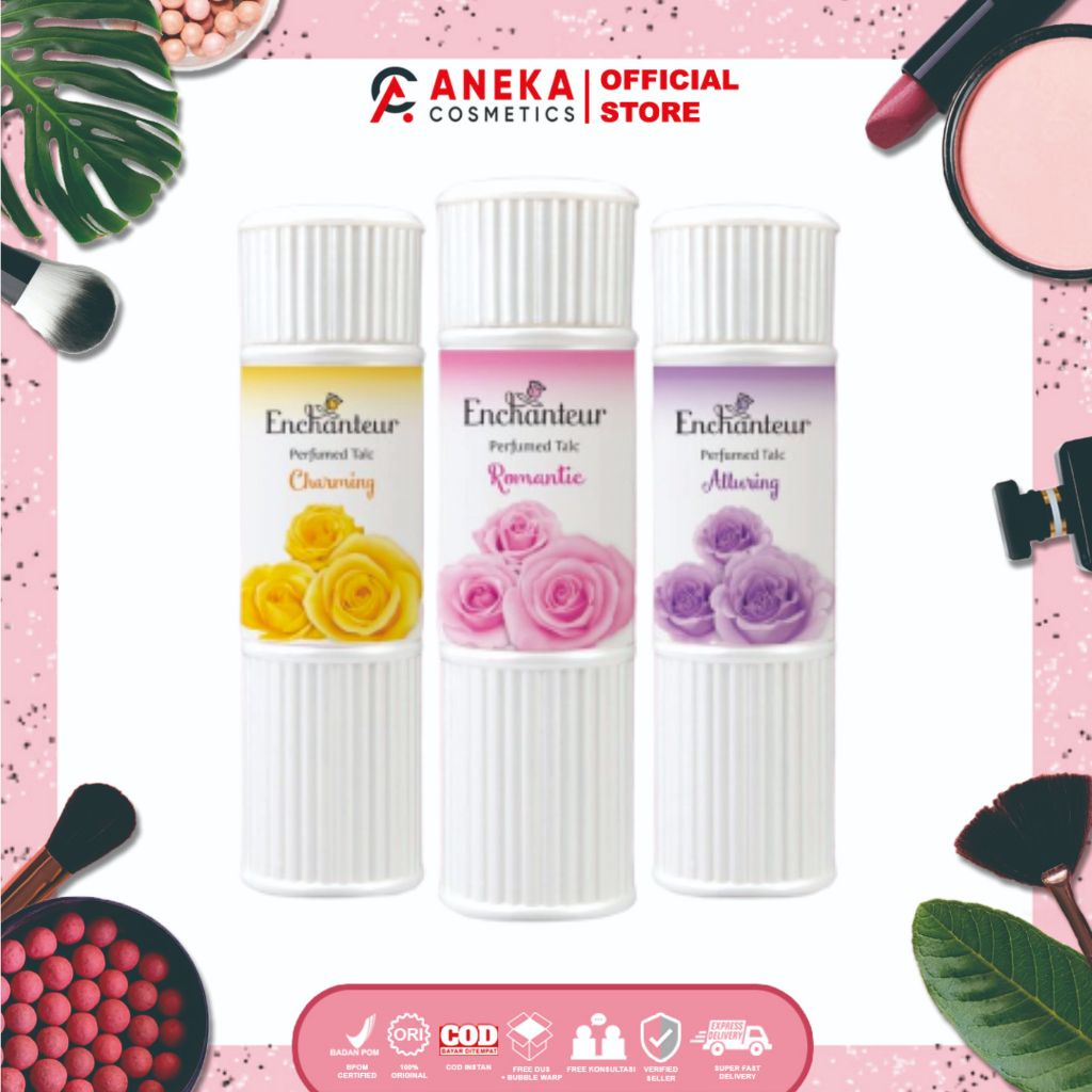 Jual ENCHANTEUR PERFUMED TALC POWDER 100 ML & 200 ML | BEDAK TABUR ...