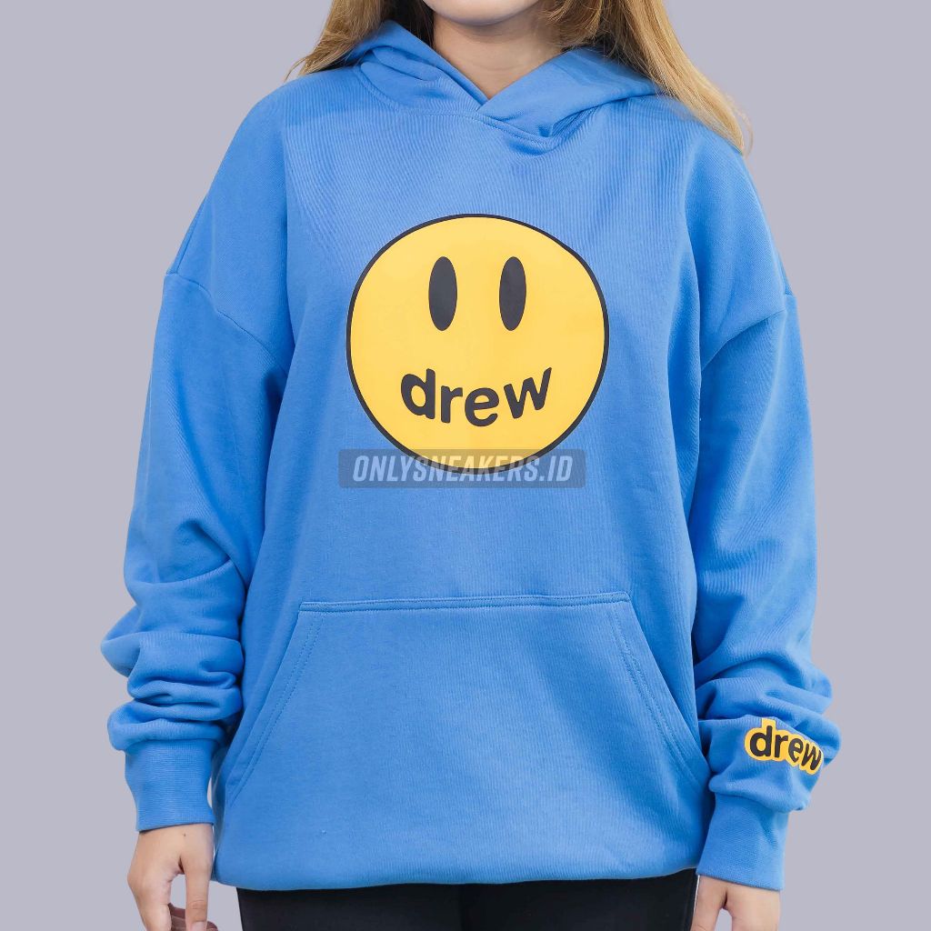 Jual DREW HOUSE MASCOT SKY BLUE HOODIE (100% AUTHENTIC) | Shopee Indonesia