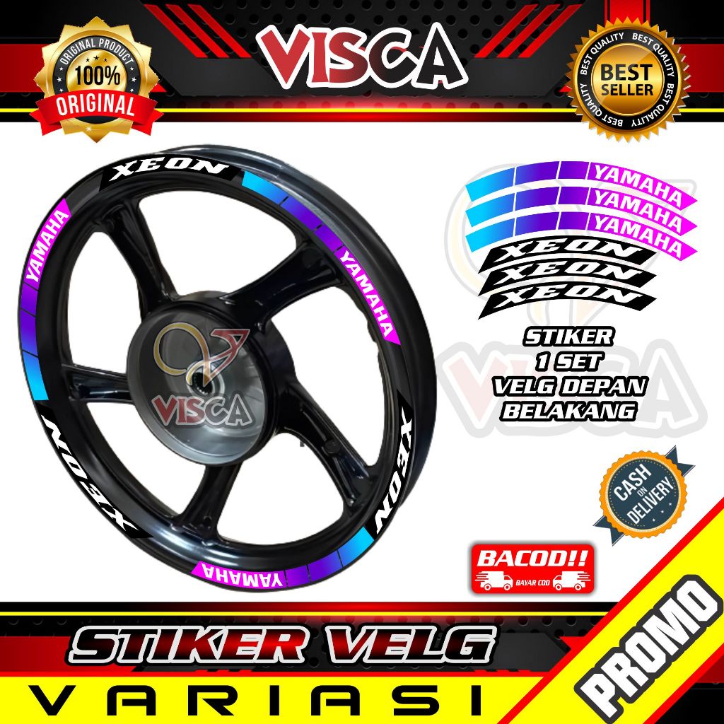 Jual Stiker Velg List Velg Motor Stiker Velg Xeon 02 Bunglon | Shopee ...