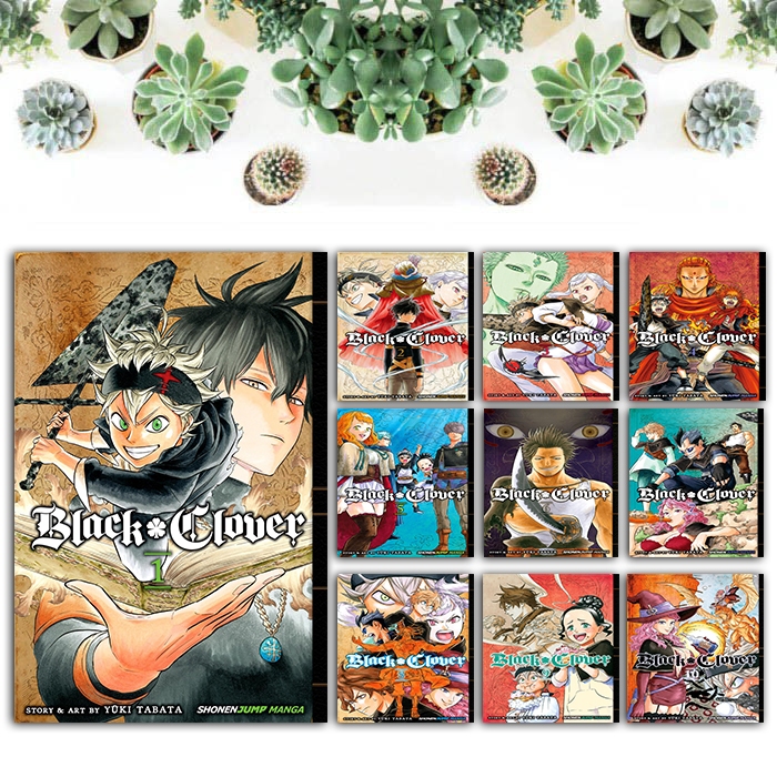 Jual Black Clover (33 book series) by Yūki Tabata (English) | Shopee ...