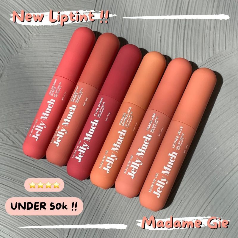 Jual Jelly Much Liptint Madame Gie - Liptint Jelly | Shopee Indonesia
