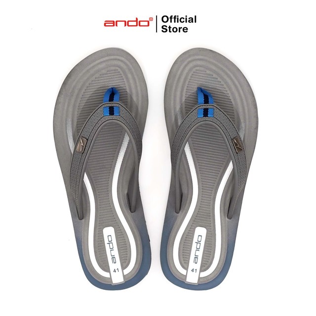 Jual Ando Official Sandal Jepit Helium Pria Dewasa - Abu-Abu | Shopee ...