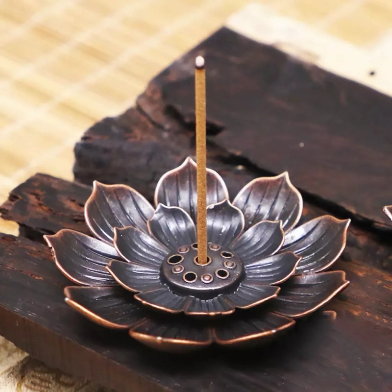 Jual Tempat Dupa Stick Holder Desain Lotus Perlengkapan Dupa | Tempat ...