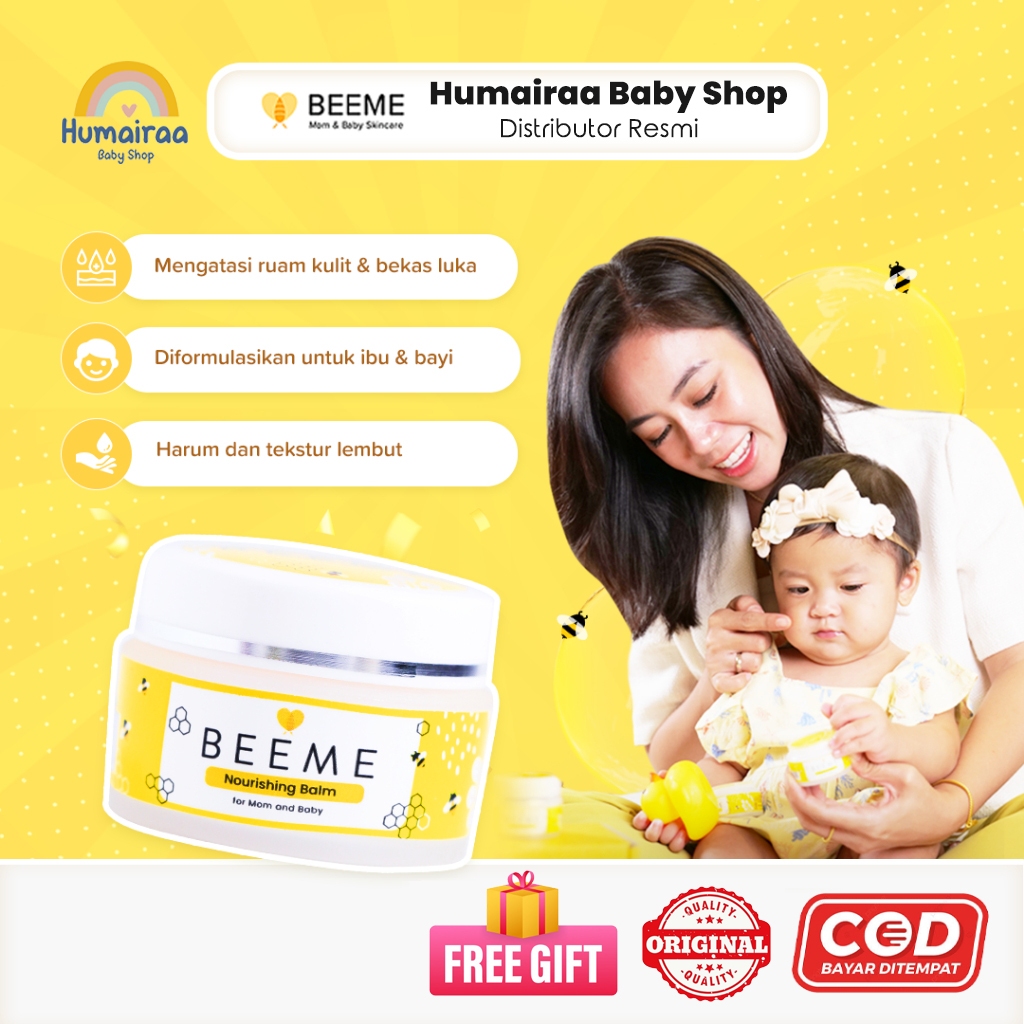 Jual Beeme Nourishing Balm Skincare Ibu dan Anak Kaya Manfaat 15gram ...