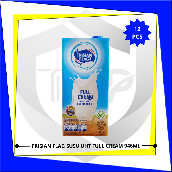 Jual FRISIAN FLAG Susu UHT FullCream 946ml x 12 pcs (1 Karton) | Shopee Indonesia