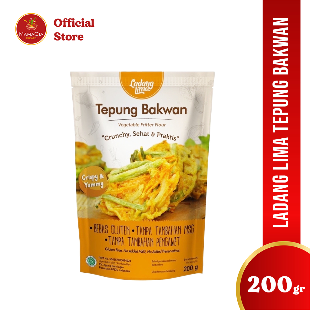 Jual Ladang Lima Tepung Bakwan Tepung Sehat Gluten Free | Shopee Indonesia